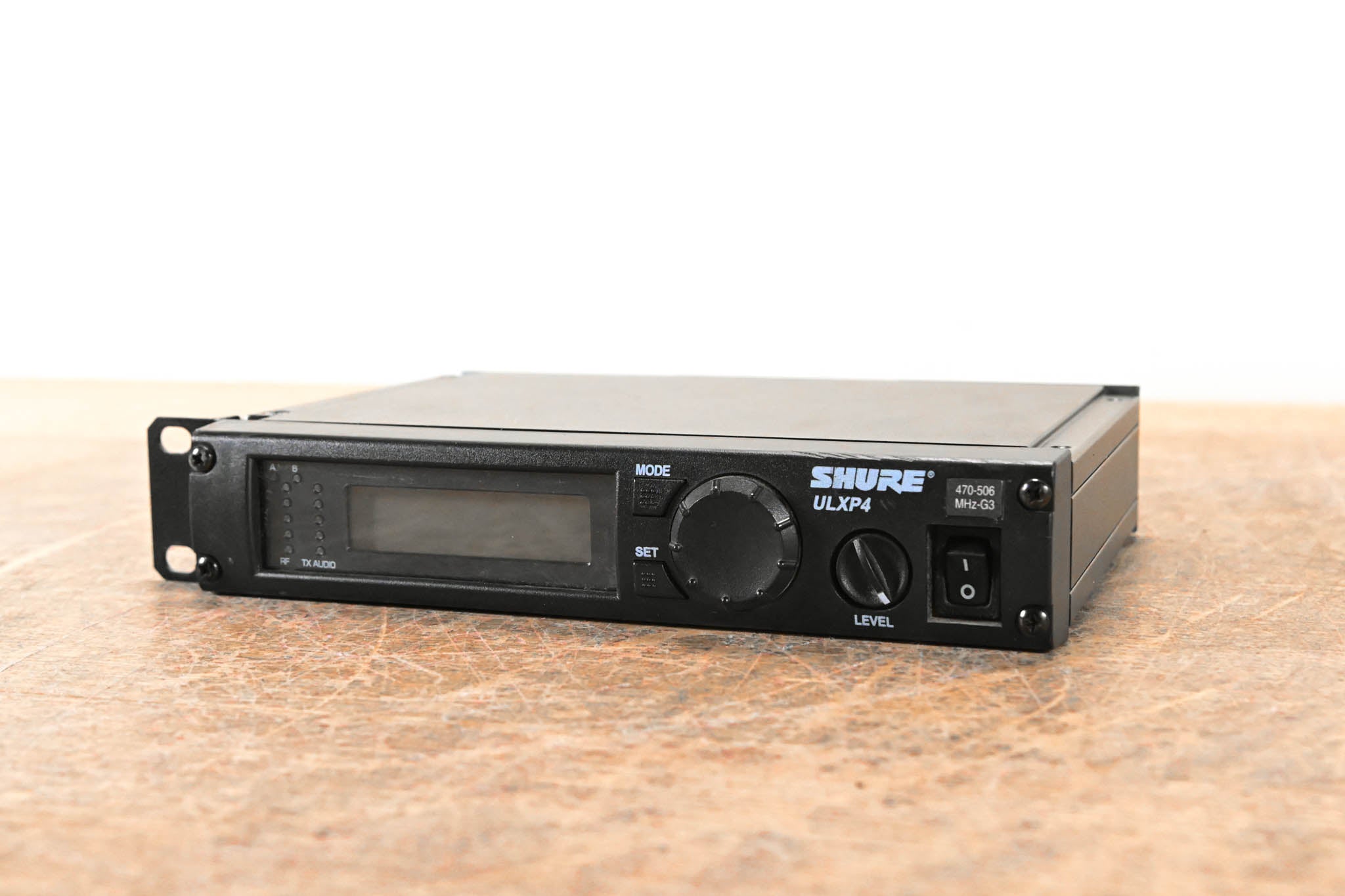 Shure ULXP4 Wireless Receiver G3 Band 470 506 MHz NO POWER SUPPLY