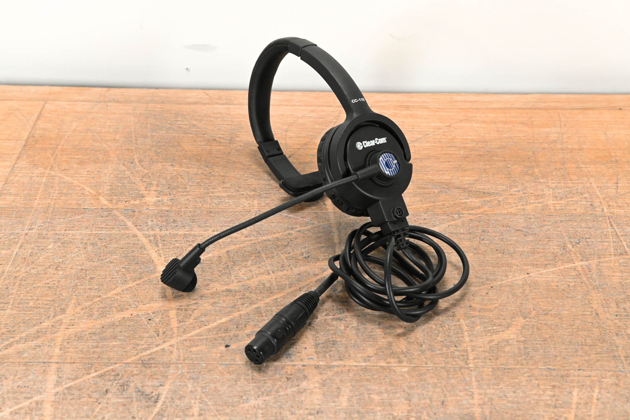 Clear-Com CC-110-X4 Single-Ear Intercom Headset with 4-Pin XLR ...
