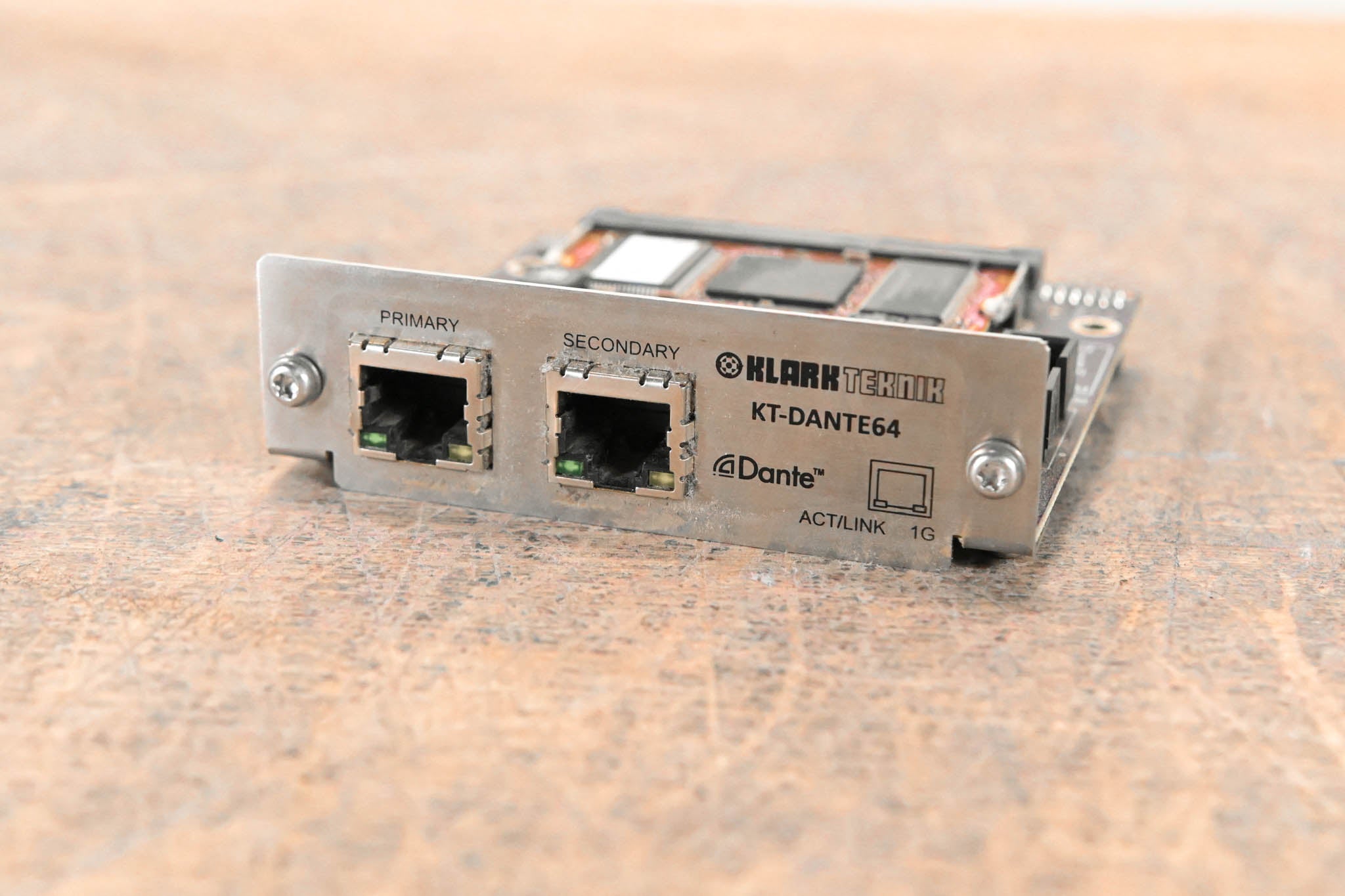 Klark Teknik KT-DANTE64 Audinate Dante Network Module CG01GPD