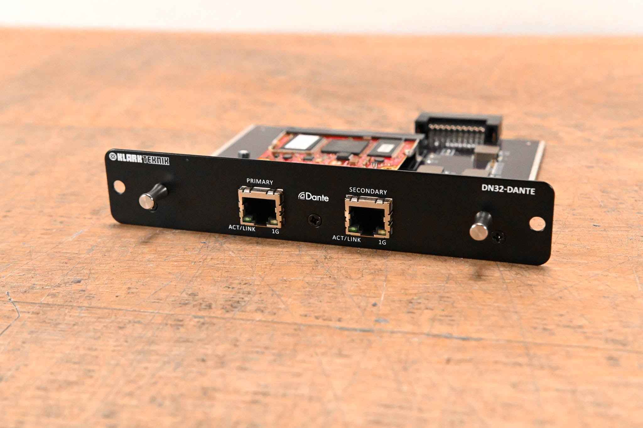 Klark Teknik DN32-DANTE 32x32 Dante Expansion Module CG01PX5