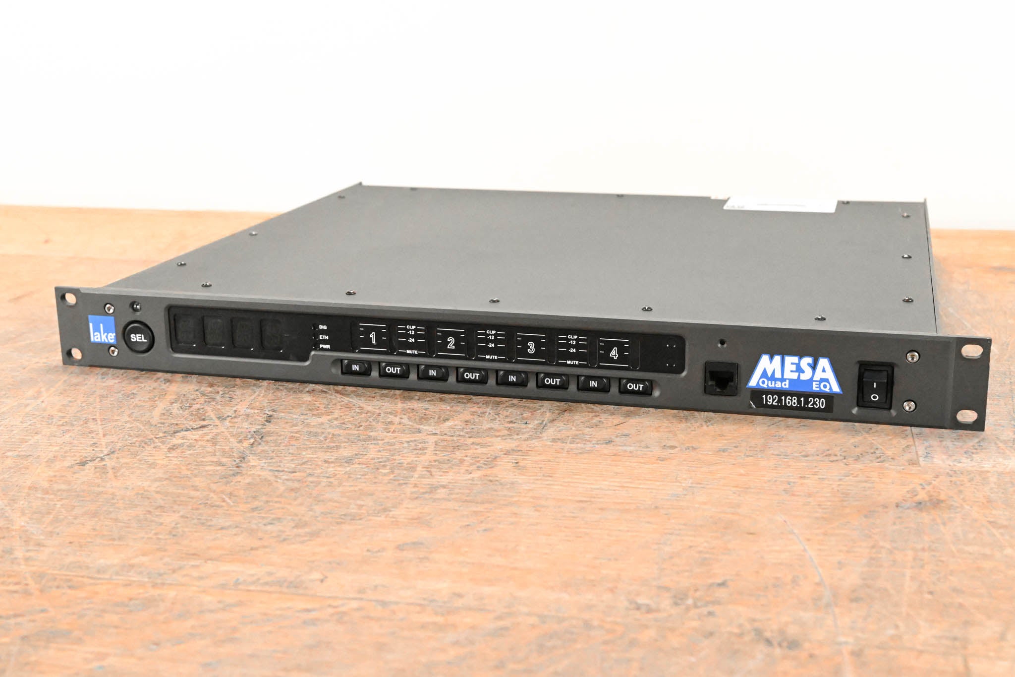 Lake Technology Mesa Quad EQ 4×4 Digital Matrix Processor CG01GKQ