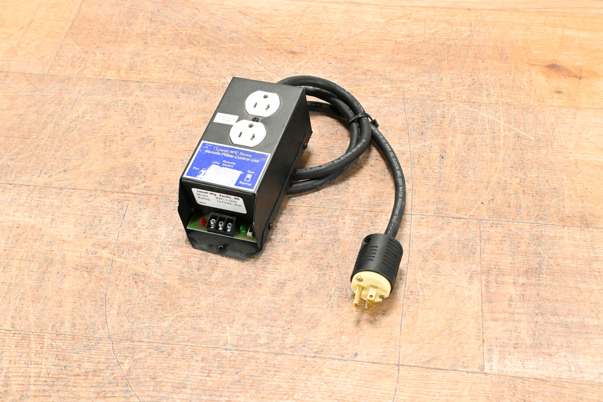 Lowell RPC-1-20A 20A Remote Power Control Unit CG01LBA