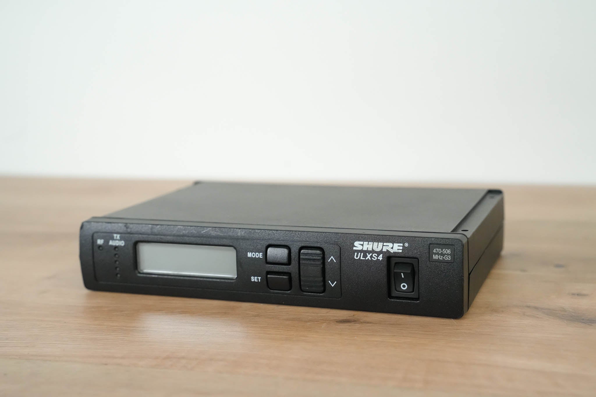 Shure ULXS4 Wireless Receiver - G3 Band: 470-506 MHz (NO POWER SUPPLY ...