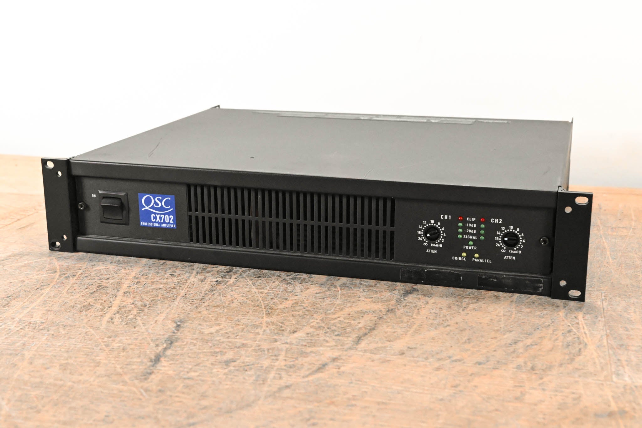 QSC CX702 2-Channel 700W Power Amplifier CG01GMS