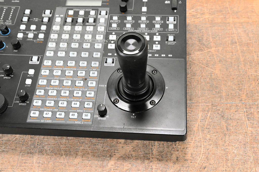 Panasonic AW-RP120G Remote Camera Controller (NO POWER SUPPLY) CG01C1V