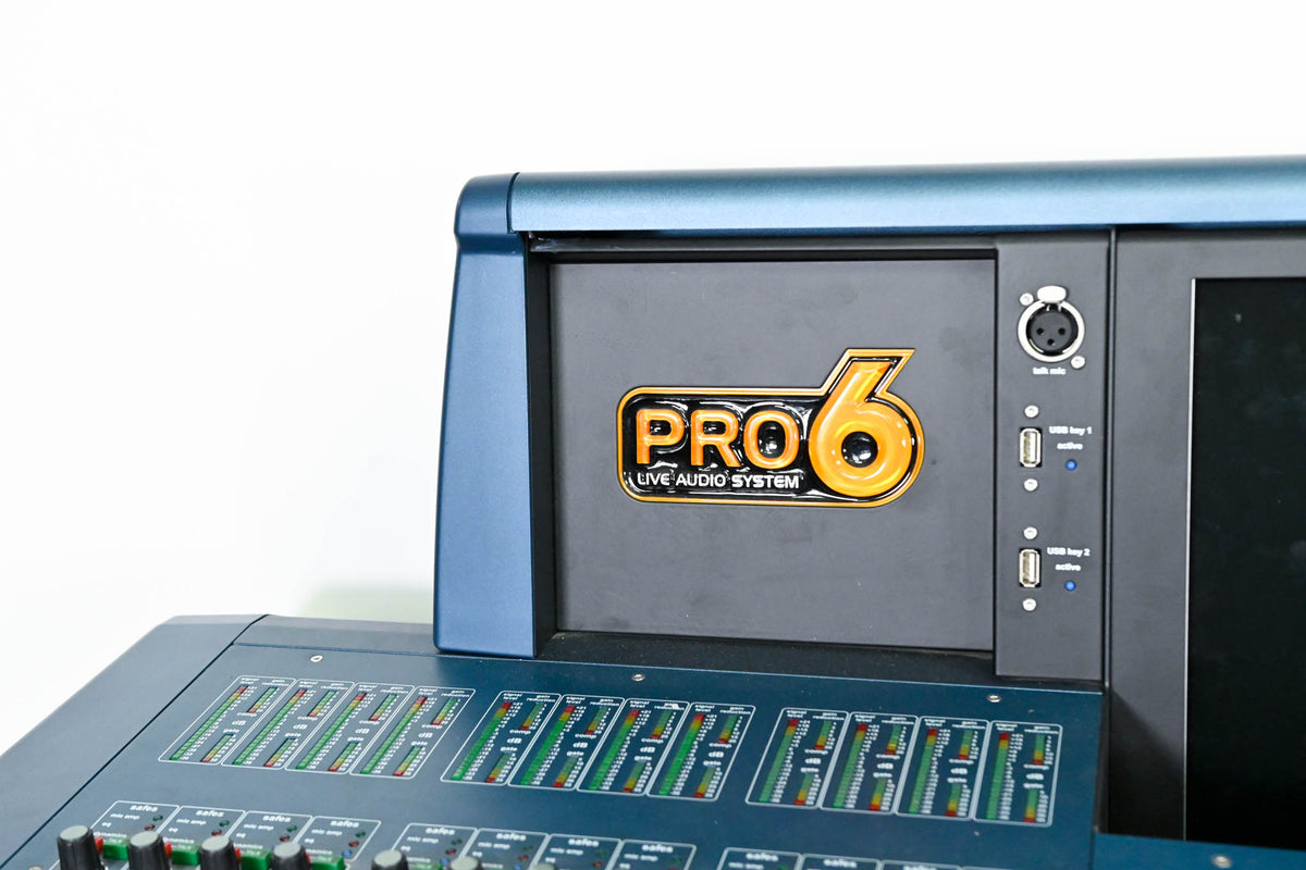 Midas PRO6 64-Channel Digital Console with DL371 Audio System Engine ...
