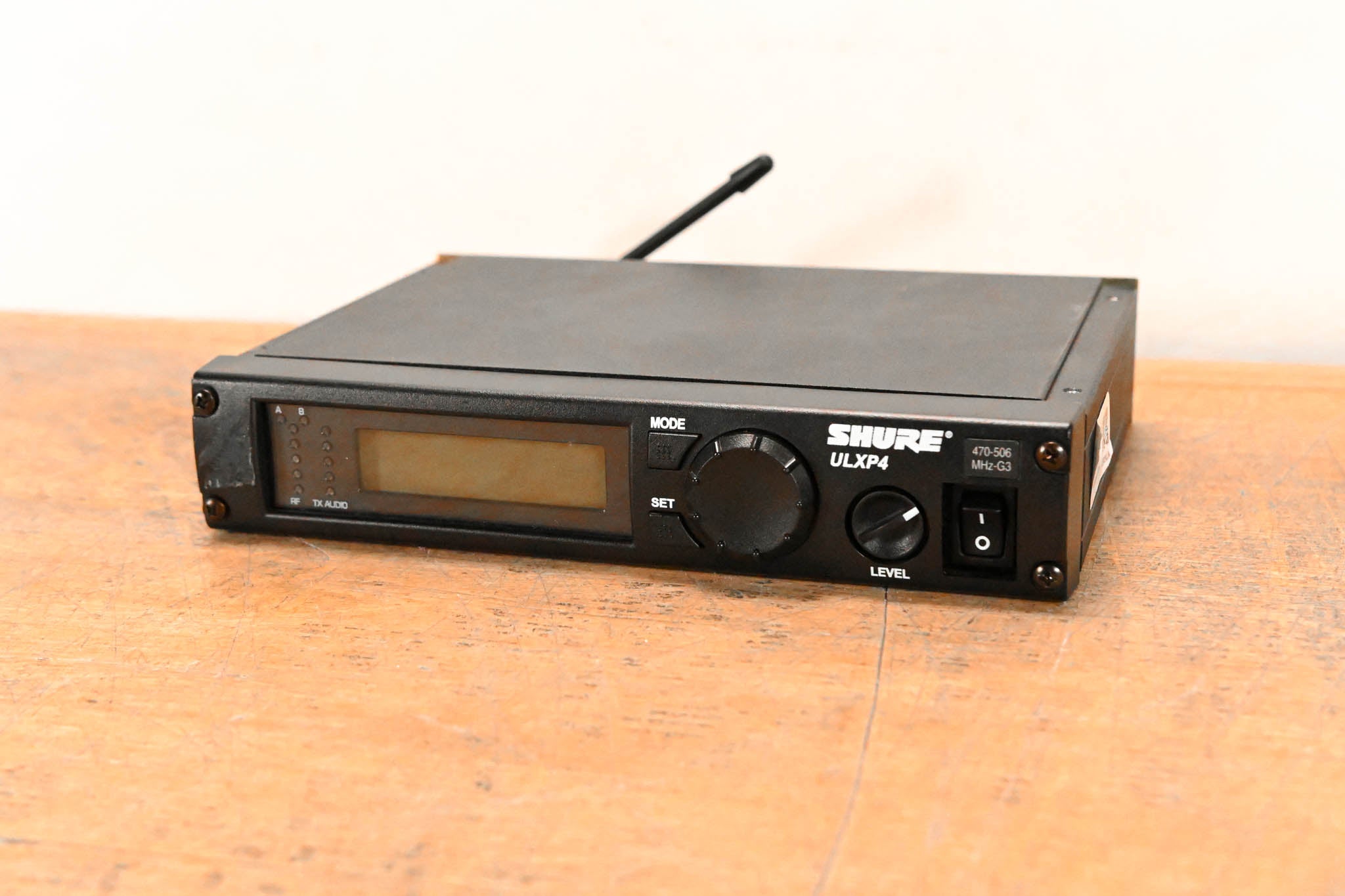 Shure ULXP4 Wireless Receiver - G3 Band: 470-506 MHz (NO POWER SUPPLY ...